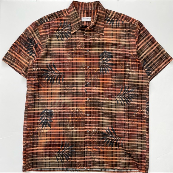 Shirts | Vintage Georg Roth Of Germany Floral Button Up Shirt Xl | Poshmark